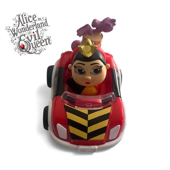 Disney | Toys | Disney Red And Black Evil Queen Toy Car | Poshmark